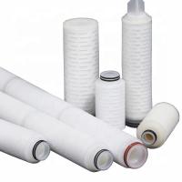 China PP Pleated Water Filter Cartridge 10 Inch 5 Micron for Industrial Water Filtration for sale