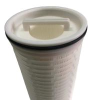 China Silicone Seal Pleated PP Filter Cartridge 40 Inch 5 Micron for Seawater Desalination Prefiltration for sale