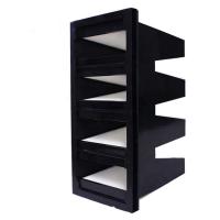 China Wholesale Industrial Plastic Frame H13 H14 HEPA Filter W Type V-Bank 592x592x292mm HVAC Air Filter for sale