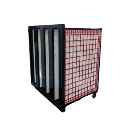 China Gas Turbine Air Intake Filter 24x24 F7 F9 592x592x435 mm High Efficiency for sale