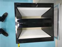 China 2V Compact Air Intake Filter 592x592x600 Medium Filter 2700 m3/h for sale