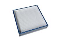 China HEPA Panel Filter H13 H14 for HVAC Air Conditioning System 40m/h Flow Rate for sale