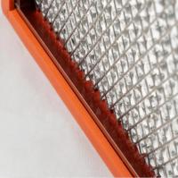 China High Temp H13 H14 Stainless Steel Frame Heat Resistant Separator Air Filter 40m/h for sale