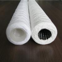 China 69mm OD PP Sediment Cotton Wire Wound Water Filter Cartridge 10 20 30 40 Inch for sale