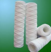 China 69mm OD PP Sediment Cotton Wire Wound Water Filter Cartridge 10 20 30 40 Inch for sale