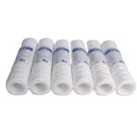 China PP Cotton Water Filter Element Production Line 5 Micron 10 Inch for Water Purifier Treatment for sale