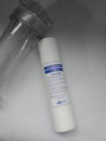 China 10 Inch PP Melt Blown Water Filter Cartridge 1 Micron Sediment Replacement for Whole House Purifier for sale