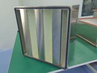 China High Temperature Resistant V-Box Air Filter F9 HEPA 592x592x292mm 2700m3/h for sale