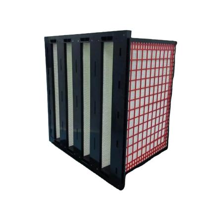 China High temperature-resistance high efficiency box  air filter/ hepa filter for sale