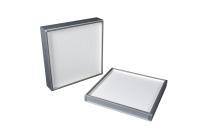 China Glass Fiber High Efficiency Industrial Air Filter 0.5 Micron 40m/h Flow Rate for sale