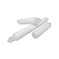 China PP Pleated Water Filter Cartridge 10 inch 5 Micron 0.6m2 Filtration Area for Industrial Use for sale