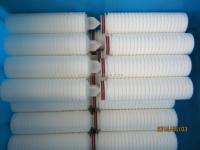 China PP Pleated Water Filter Cartridge 10 inch 5 Micron 0.6m2 Filtration Area for Industrial Use for sale