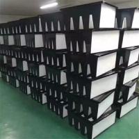 China Wholesale Industrial Plastic Frame H13 H14 HEPA Filter W Type V-Bank 592x592x292mm HVAC Air Filter for sale