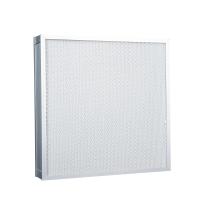 China 24x24 Inch Aluminum Frame HEPA Filter for HVAC Supply Air AHU Systems 0.5 Micron for sale