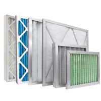 China Commercial grade pleated panel air pre filters dust collection for sale