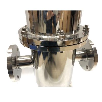 China Organic Solvent Filtration SS304 316 Single Bag Filter Housing 1 Micron 300C for sale