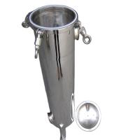 China Organic Solvent Filtration SS304 316 Single Bag Filter Housing 1 Micron 300C for sale