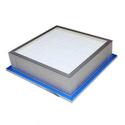 China Gel Seal HEPA Filter AHU Aluminum Frame 0.5 Micron HVAC Air Filter for sale
