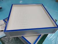 China Gel Seal HEPA Filter AHU Aluminum Frame 0.5 Micron HVAC Air Filter for sale