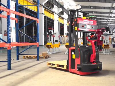 China Omni Directional  AGV Fork Intelligent Logistics  Automated Forklift AGV Forklift for sale