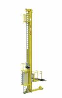 China 1200 X 1000MM Single Column Pallet Stacker Stacker Crane Warehouse for sale