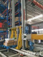 China 1200 X 1000MM Single Column Pallet Stacker Stacker Crane Warehouse for sale