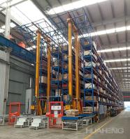 China 1200 X 1000MM Single Column Pallet Stacker Stacker Crane Warehouse for sale