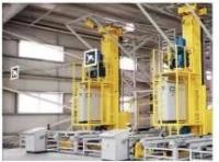 China 1200 X 1000MM Single Column Pallet Stacker Stacker Crane Warehouse for sale