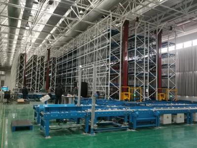 China High Speed Electric Powered Stacker Palletizing Robot Stacker Crane Overload Protection for sale