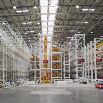 China Palletizing Industrial Pallet Stacker Longevity Warehouse Forklift Pallet Stacker Crane for sale