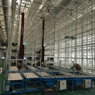 China Customized Solutions  Electric Pallet Stacker Intelligent Warehouse Stacker Cranes For Pallets for sale