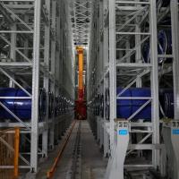 China Customized Solutions  Electric Pallet Stacker Intelligent Warehouse Stacker Cranes For Pallets for sale