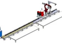 China Wireless Network Connected Smart Factory Teaching Free Welding Robots for sale