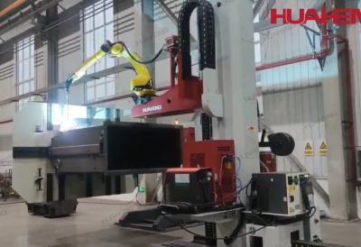 China Eight Axis Overhead Inverted Mounting Space Saving Teaching Free Welding Robots for sale