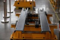 China 800 X 1000MM Lightweight Pallet Telescopic Fork Double Deep Mini Skid Pallet Forks for sale