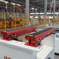 China Automatic Storage Lift Equipment Forklift Pallet Telescopic Fork Load 900kg for sale