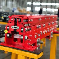 China Automatic Storage Lift Equipment Forklift Pallet Telescopic Fork Load 900kg for sale