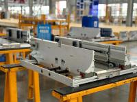 China 1400 X 1400 X 1500MM Pallet Telescopic Fork Pallet Lifting Forks 50m/Min for sale