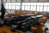China 1600mm Crane Pallet Forks Pallet Type Double Deep Position Long Forks For Forklift for sale