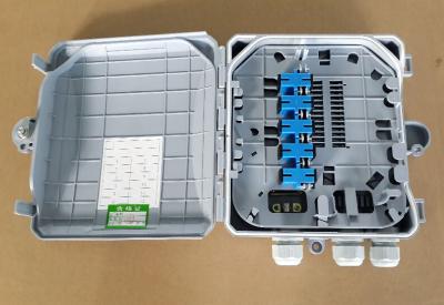 China 8-12 ports Waterproof Outdoor ODF Fiber Optic Termination Box, IP65 for sale