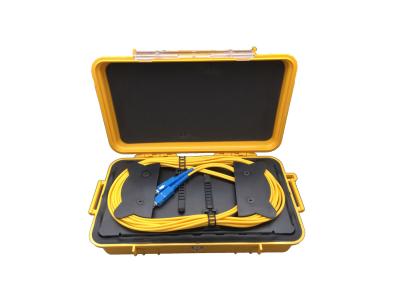 China OTDR Launch Cable , SC-SC , 250μm bare fiber , 3 meters 3 mm tube , 1000m for sale