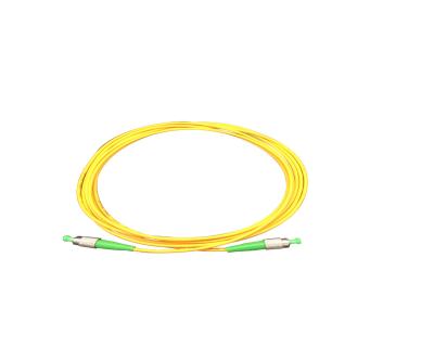 China FC/APC-FC/APC Singlemode simplex 3meters fiber optic patch cord for sale