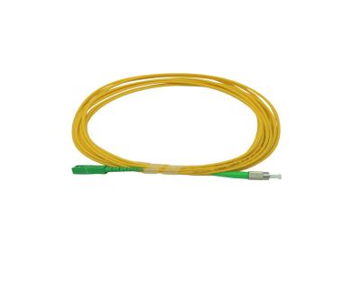 China SC/APC-FC/APC singlemode simplex 3 meters fiber optic patch cord for sale