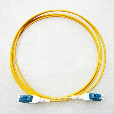 China LC-LC singlemode  PVC fiber optic patch cord for Test equipment for sale