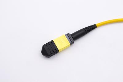 China Single Mode patch cord Fiber optic MPO-UPC connector for Telecommunications for sale