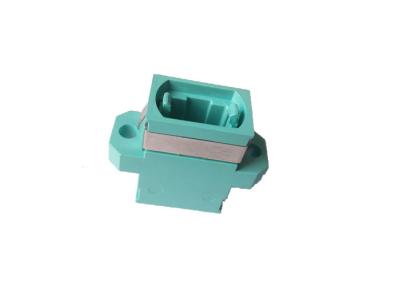 China MPO/MTP OM3 up-down Aqua optical fiber connector adapter for Telecommunications for sale