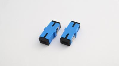 China SC/UPC plastic no-ear simplex single-mode sc fiber optic adapter for sale