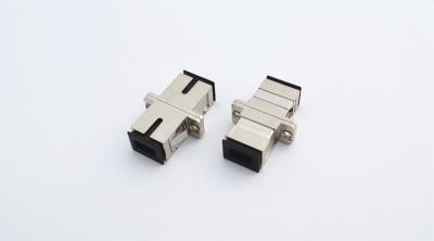 China SC/UPC metal simplex single-mode sc fiber optic adapter for LAN network for sale