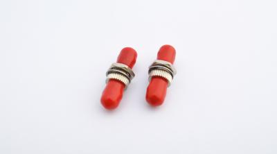 China ST-ST simplex single-mode Fiber Adapter , Digital Optical Cable Adapter for sale