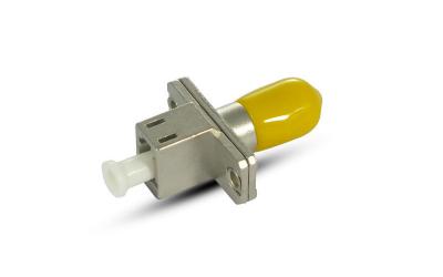 China ST-LC simplex Metal Fiber Optic Adapters With Superior Interchangeability for sale